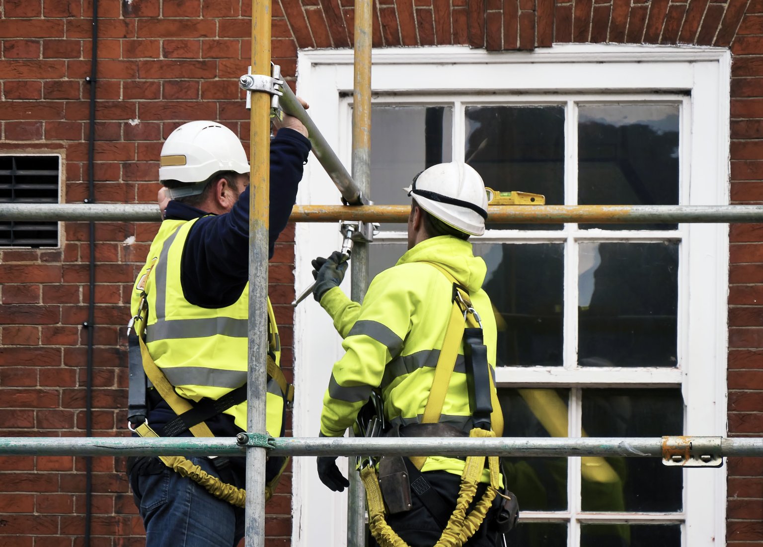 Scaffold tie for safety & structural integrity